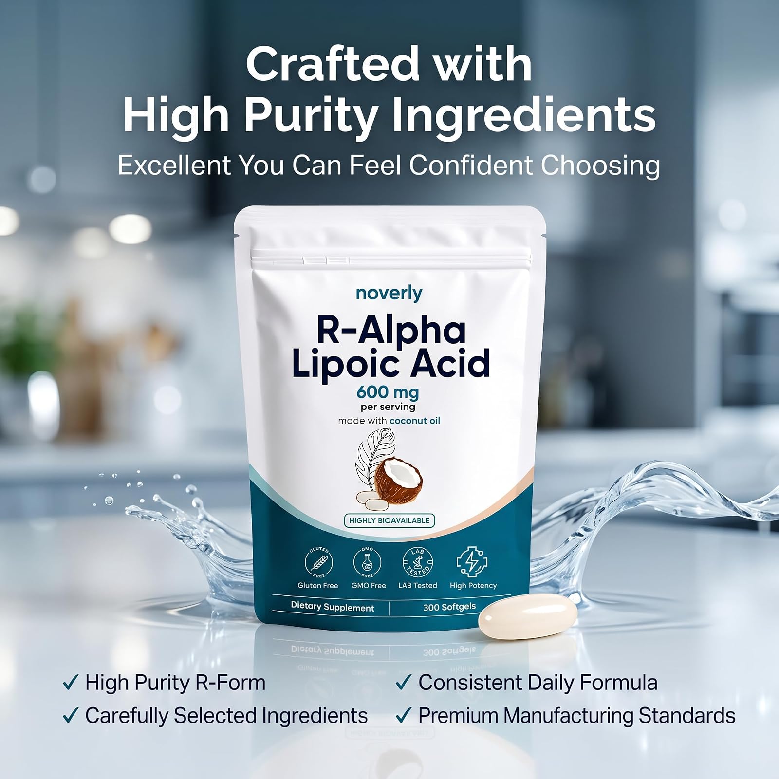 High potency R-Alpha Lipoic Acid
