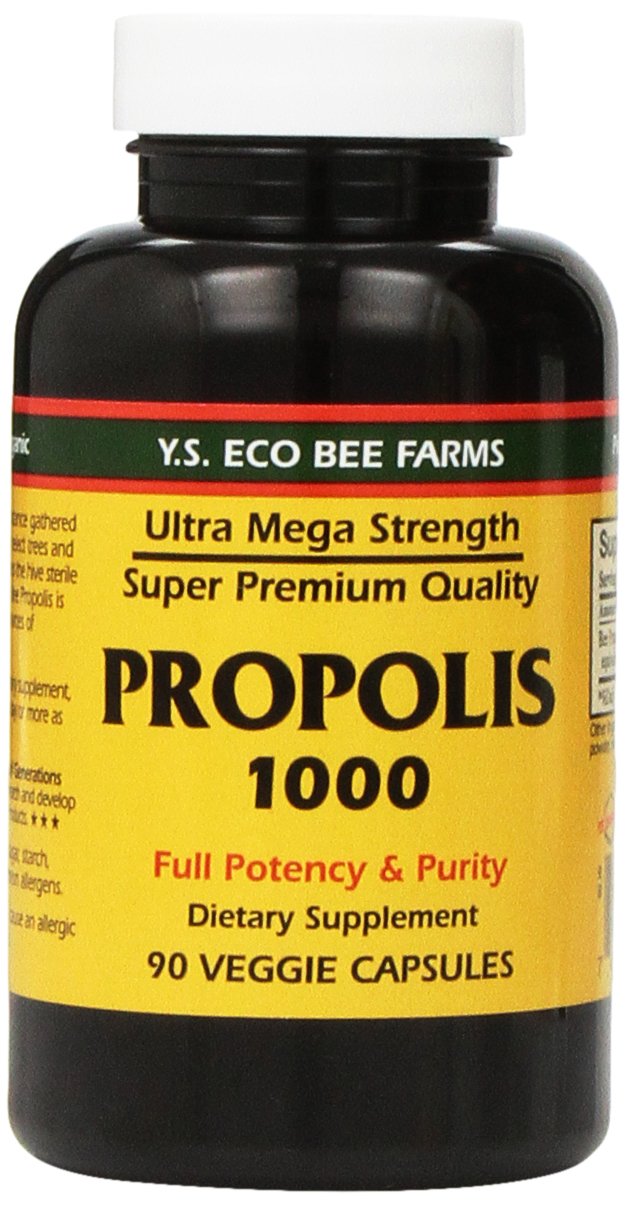 high potency raw propolis capsules