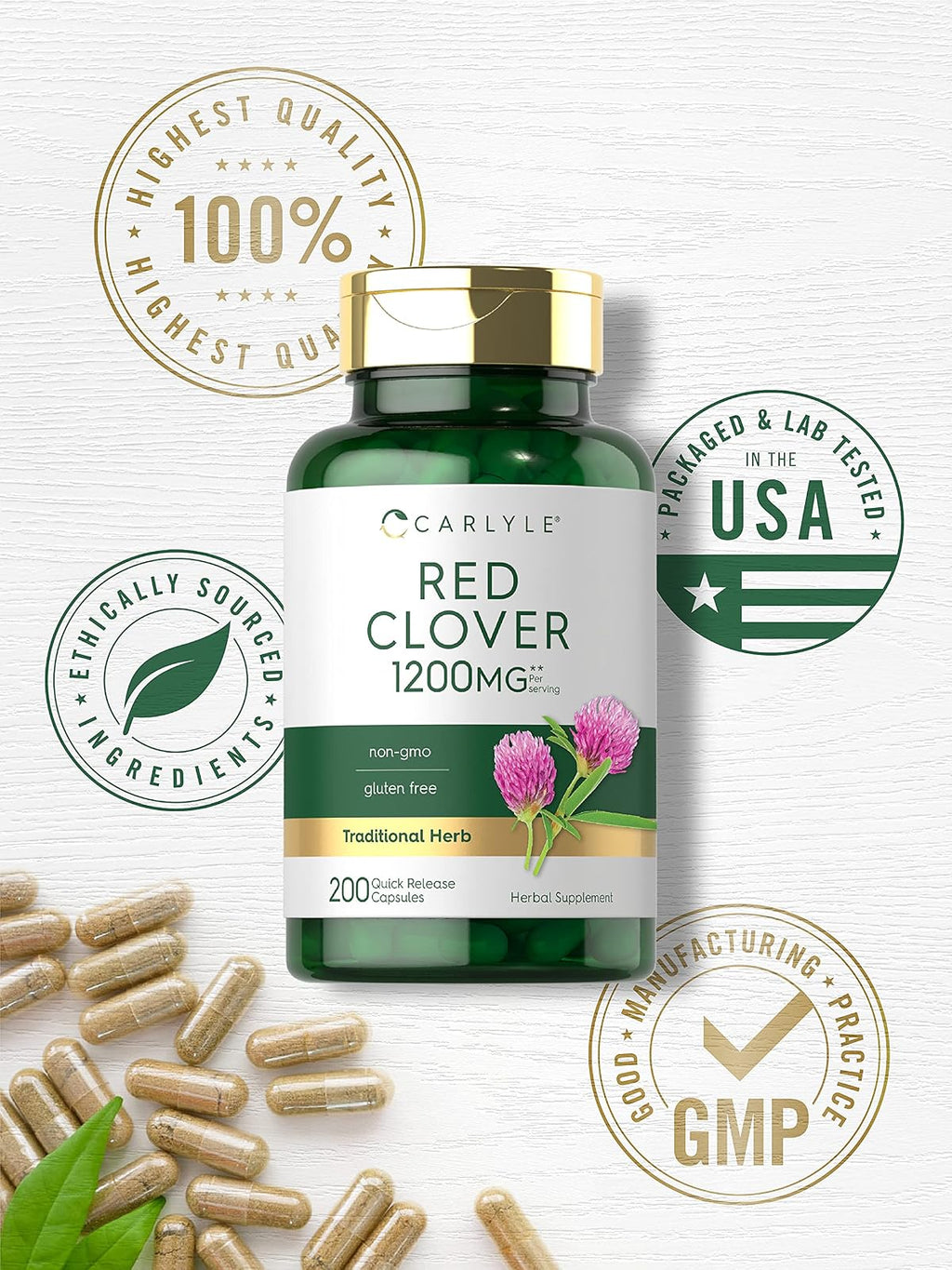 High potency red clover supplement