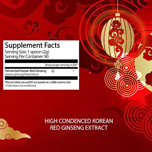 high potency red ginseng formula
