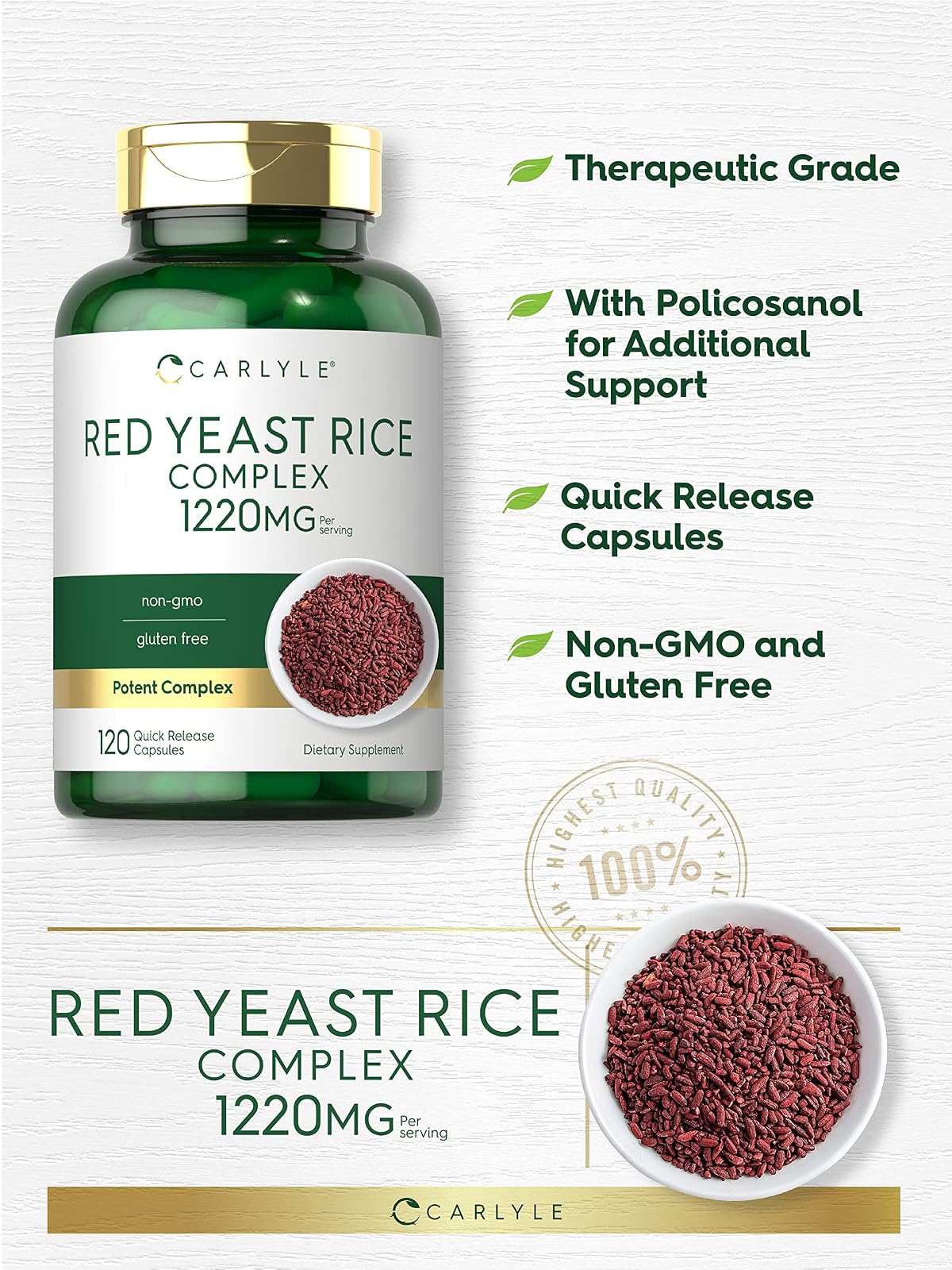 high potency red yeast rice
