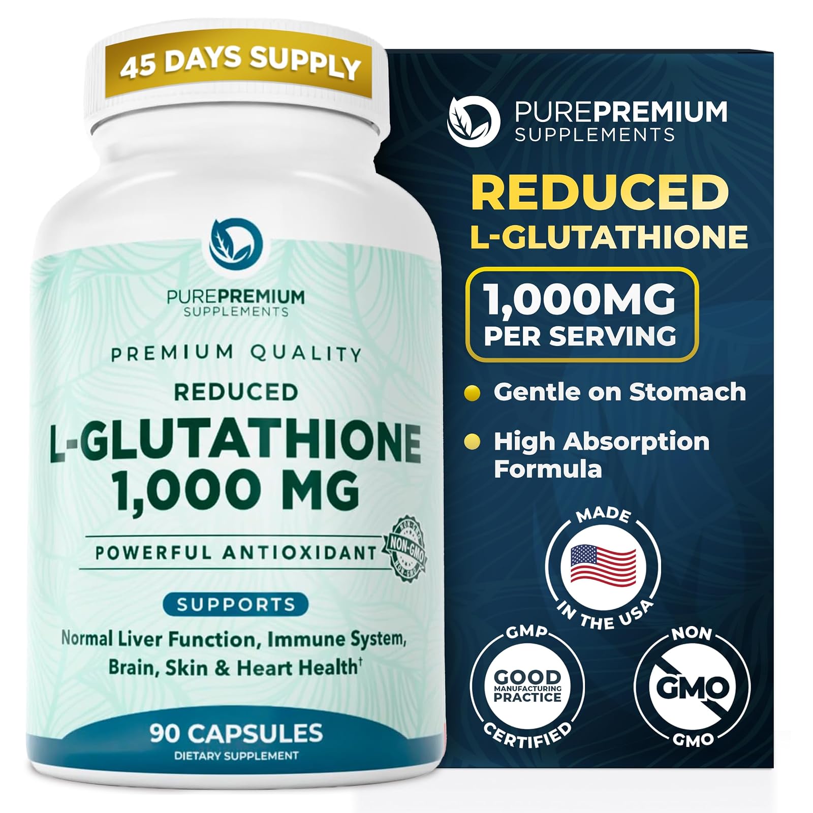 high potency reduced glutathione capsules