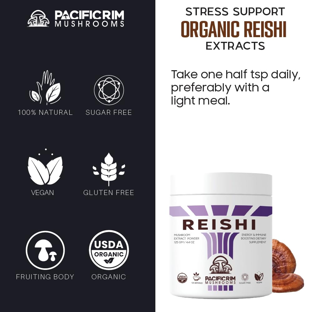 high potency reishi mushroom powder