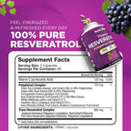 high potency Resveratrol 1450 mg