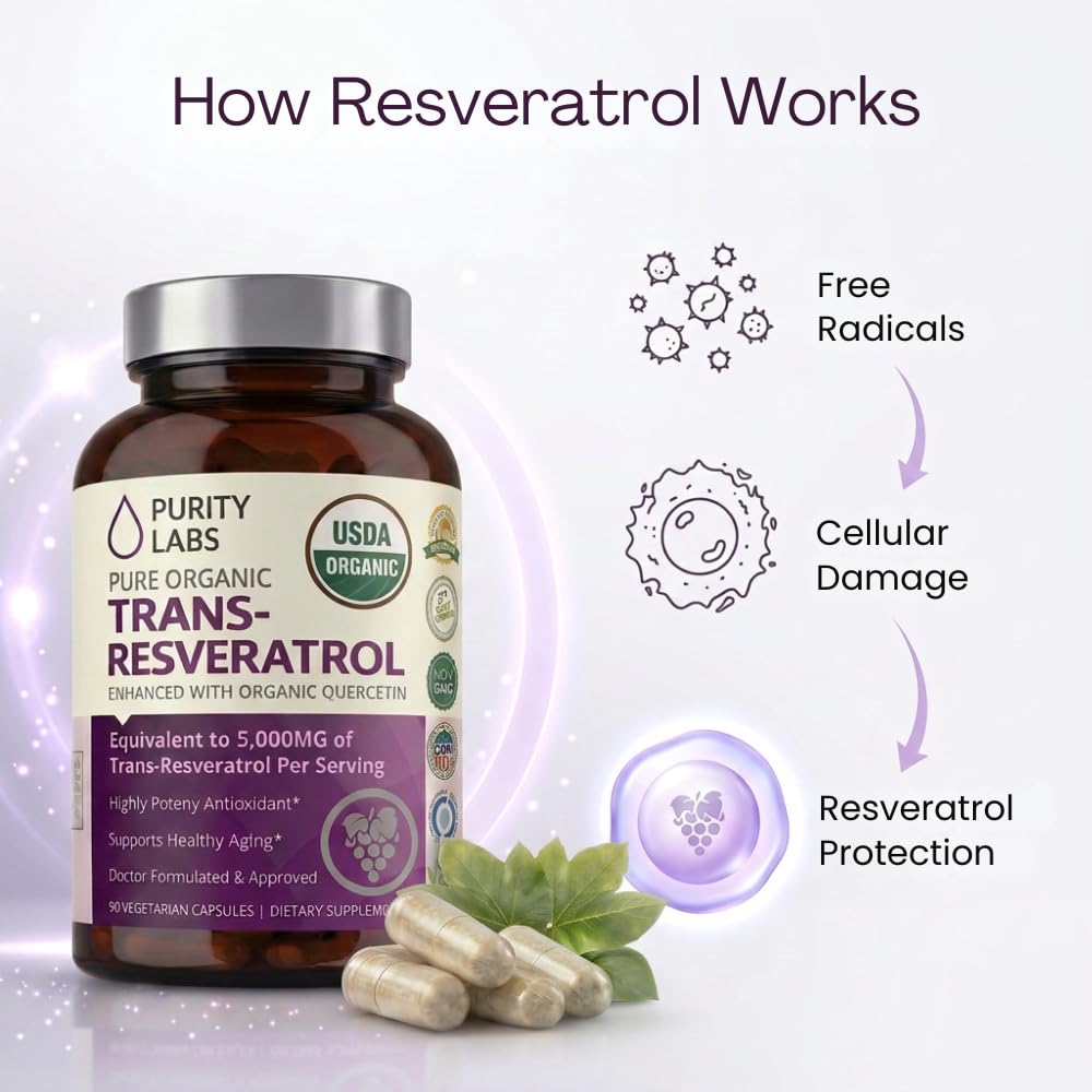 High potency Resveratrol 5000 mg supplement