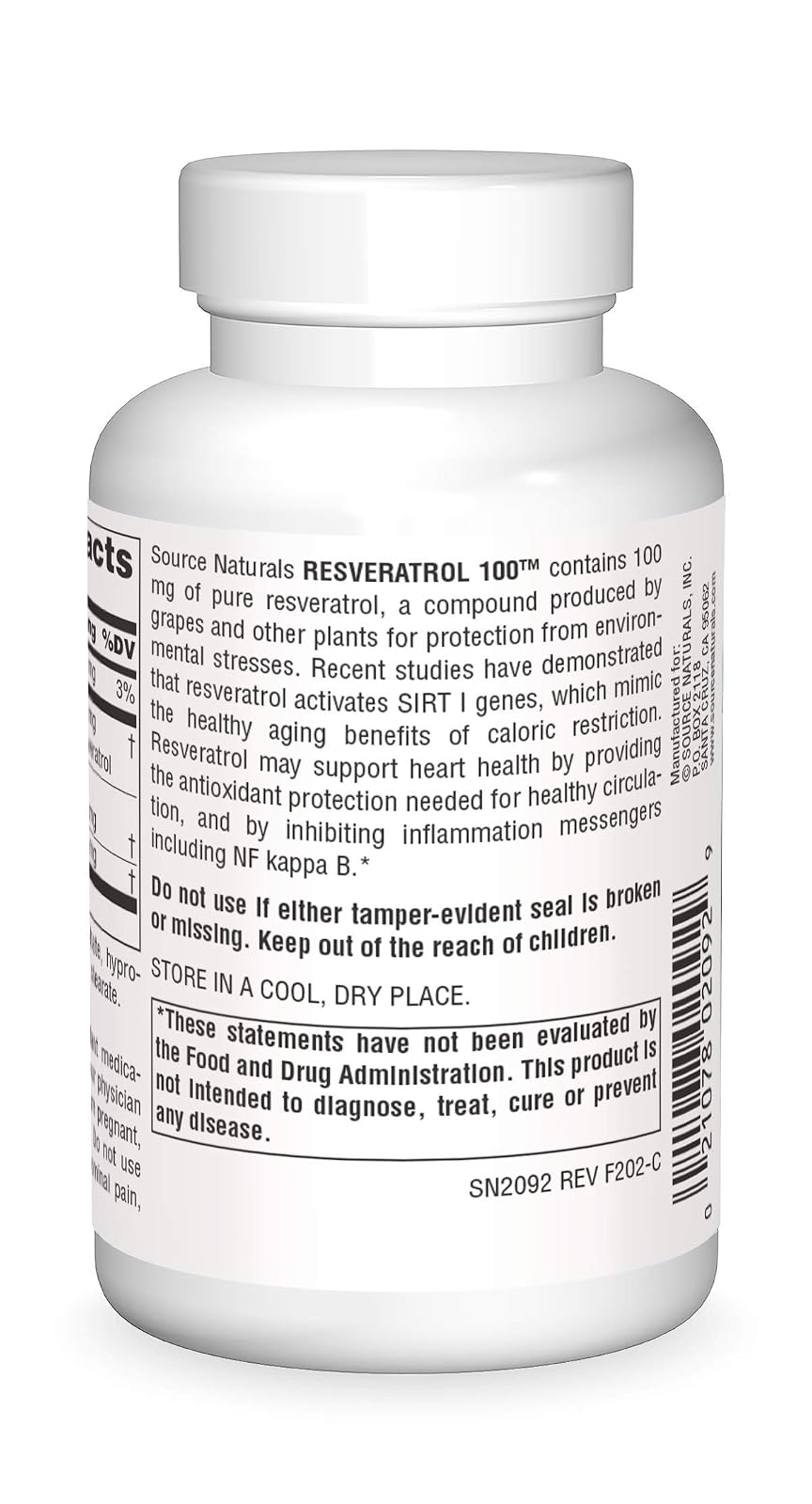 high potency resveratrol antioxidant supplement