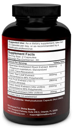 high potency Resveratrol capsules for wellness