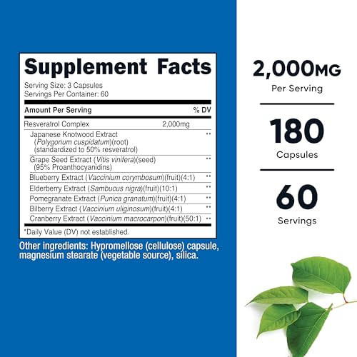 high potency resveratrol capsules