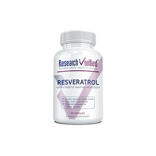 high potency resveratrol for vitality
