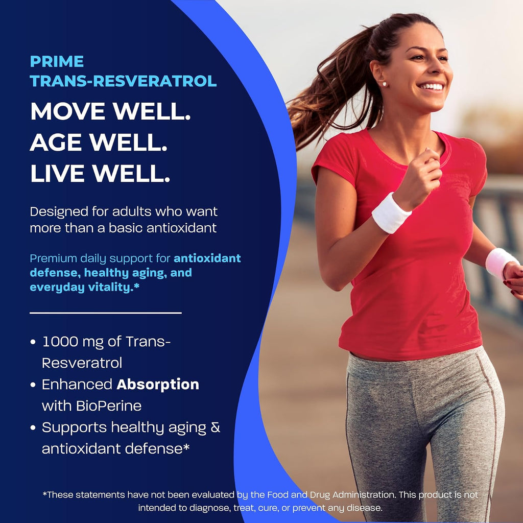 High potency Resveratrol for vitality