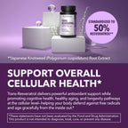High potency resveratrol supplement capsules