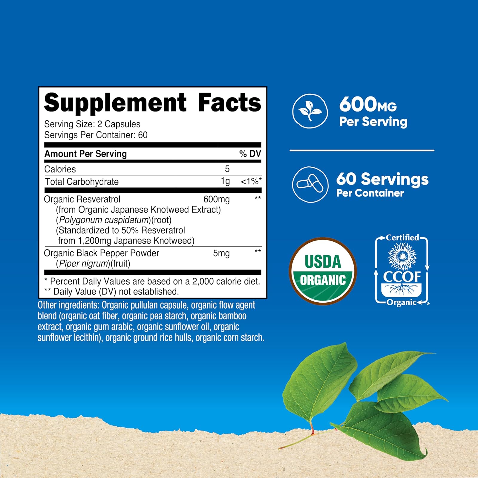 high potency resveratrol supplement