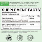 high potency resveratrol supplement