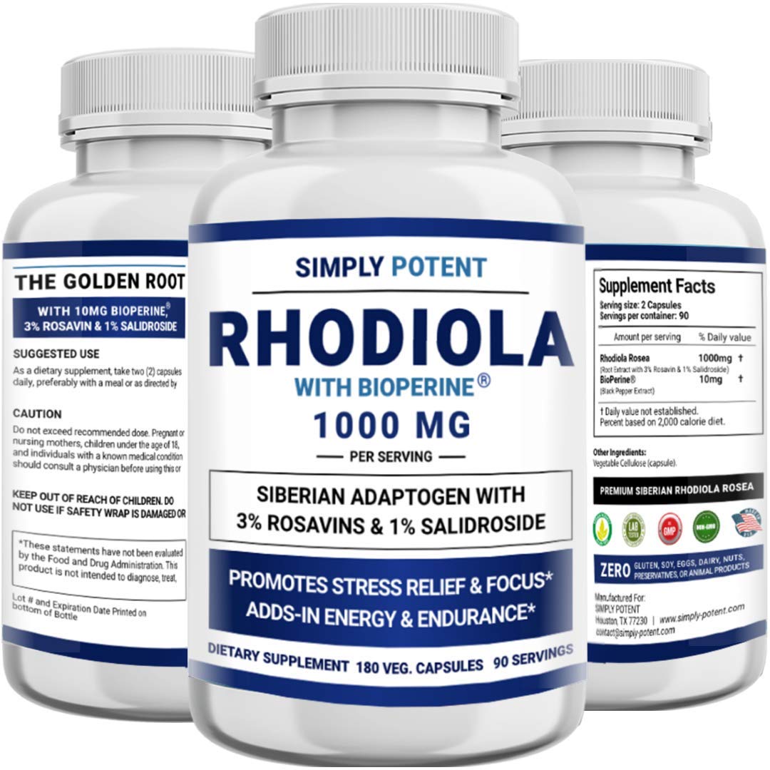 high potency rhodiola capsules