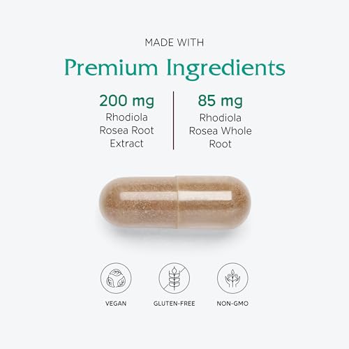 High potency Rhodiola Rosea extract
