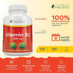 High potency Riboflavin 400 mg