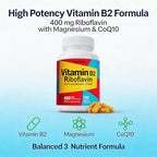 High potency Riboflavin 400 mg