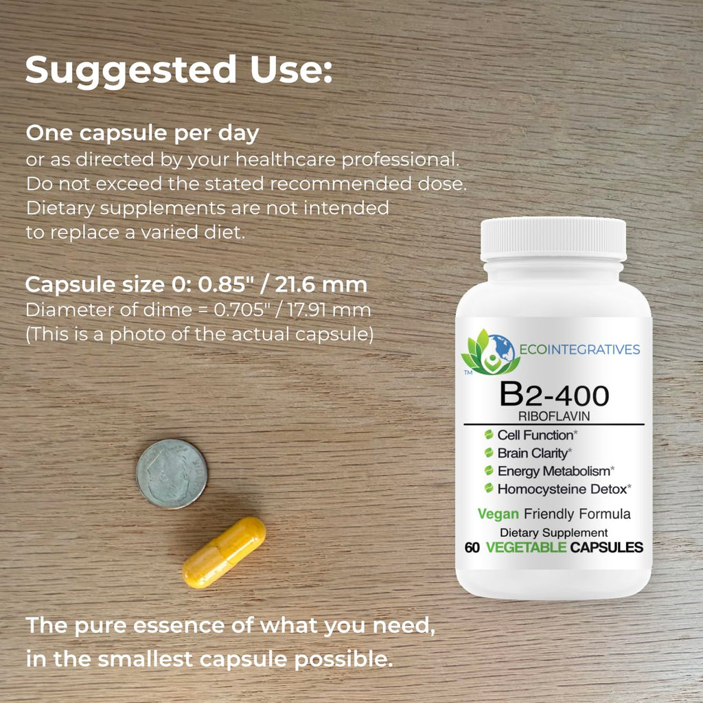 High potency Riboflavin supplement
