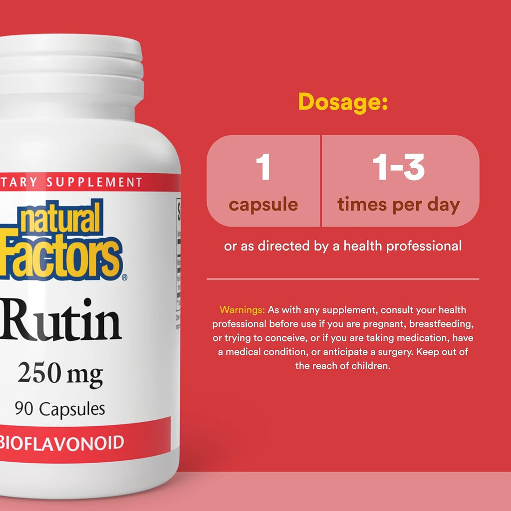 High potency Rutin with Vitamin C