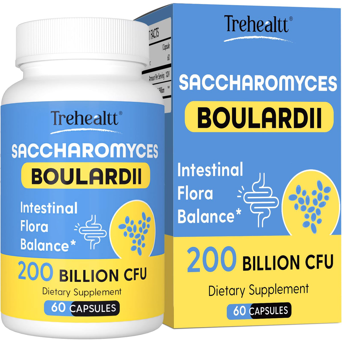 high potency Saccharomyces Boulardii capsules