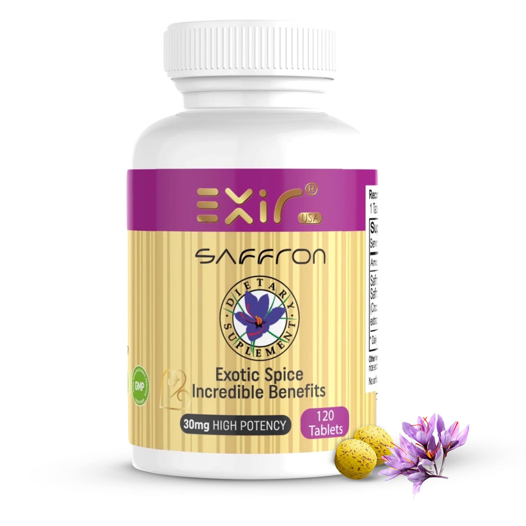high potency saffron extract tablets