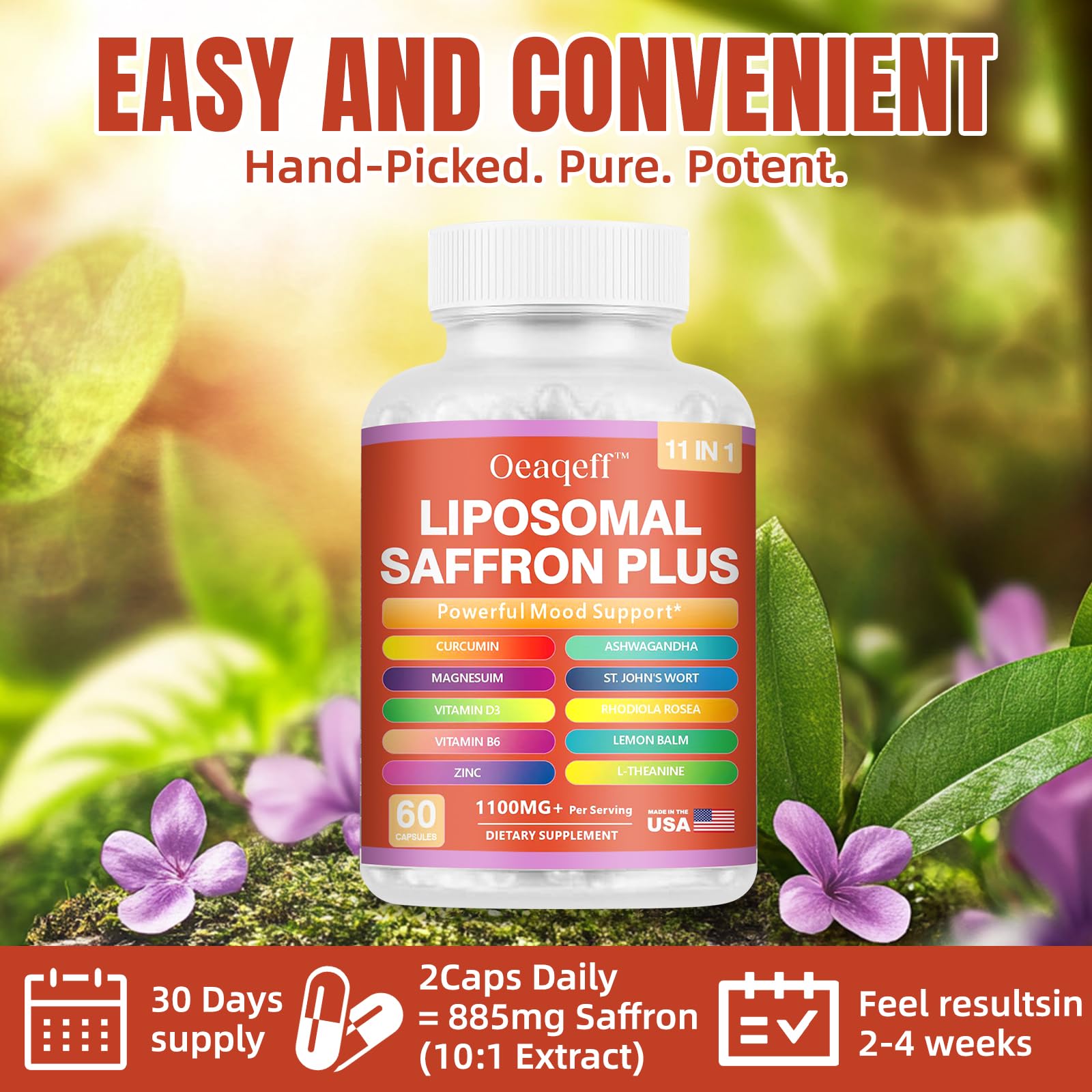 High potency saffron extract