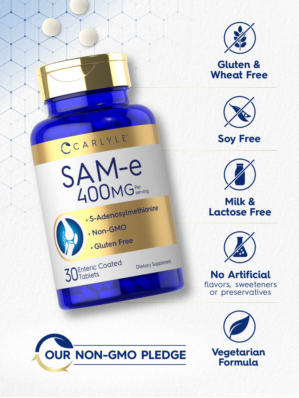 high potency SAM-e 400mg formula