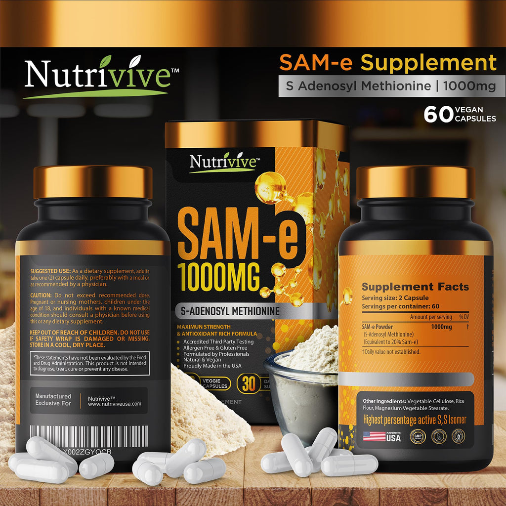 high potency SAM-e supplement benefits