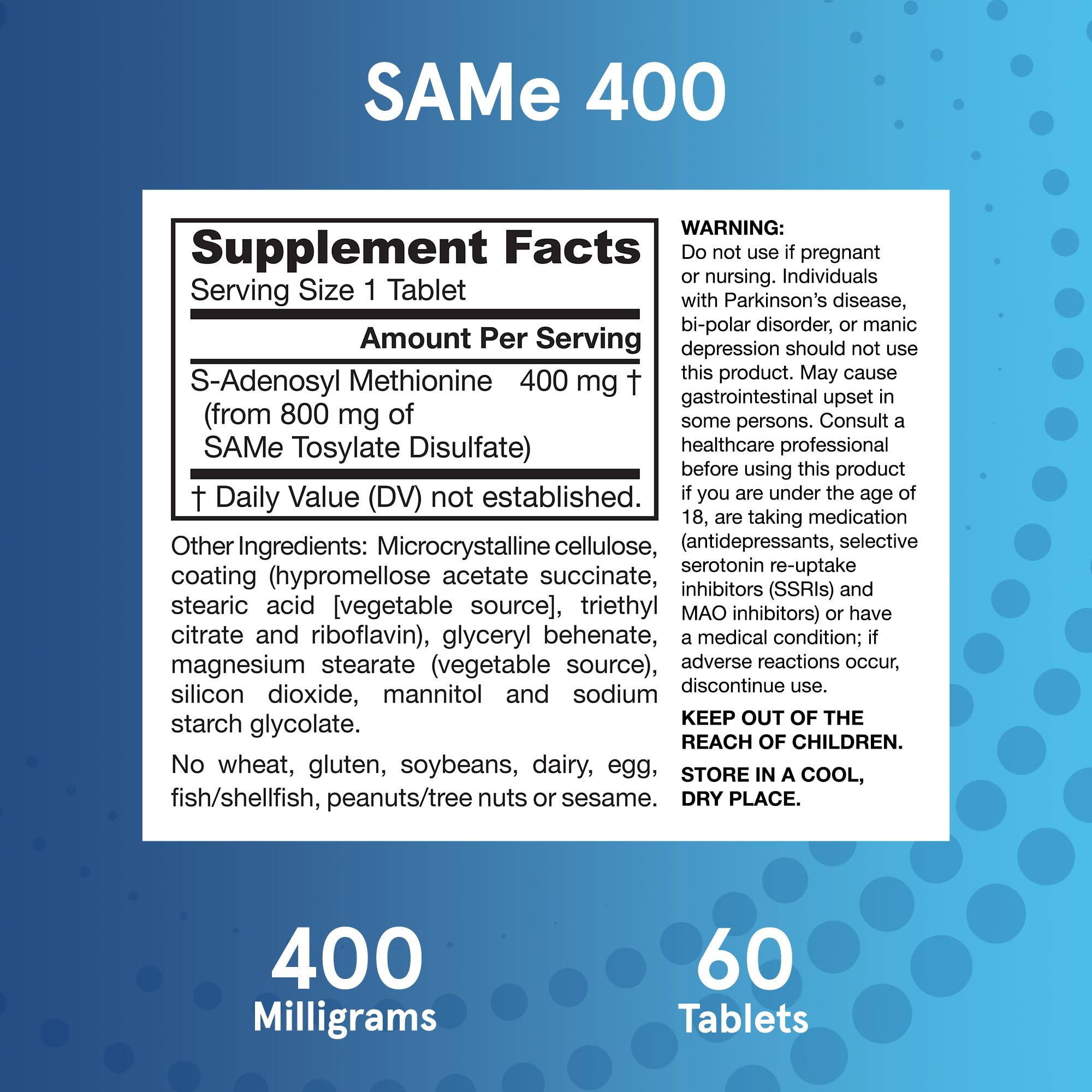 high potency SAMe for better health