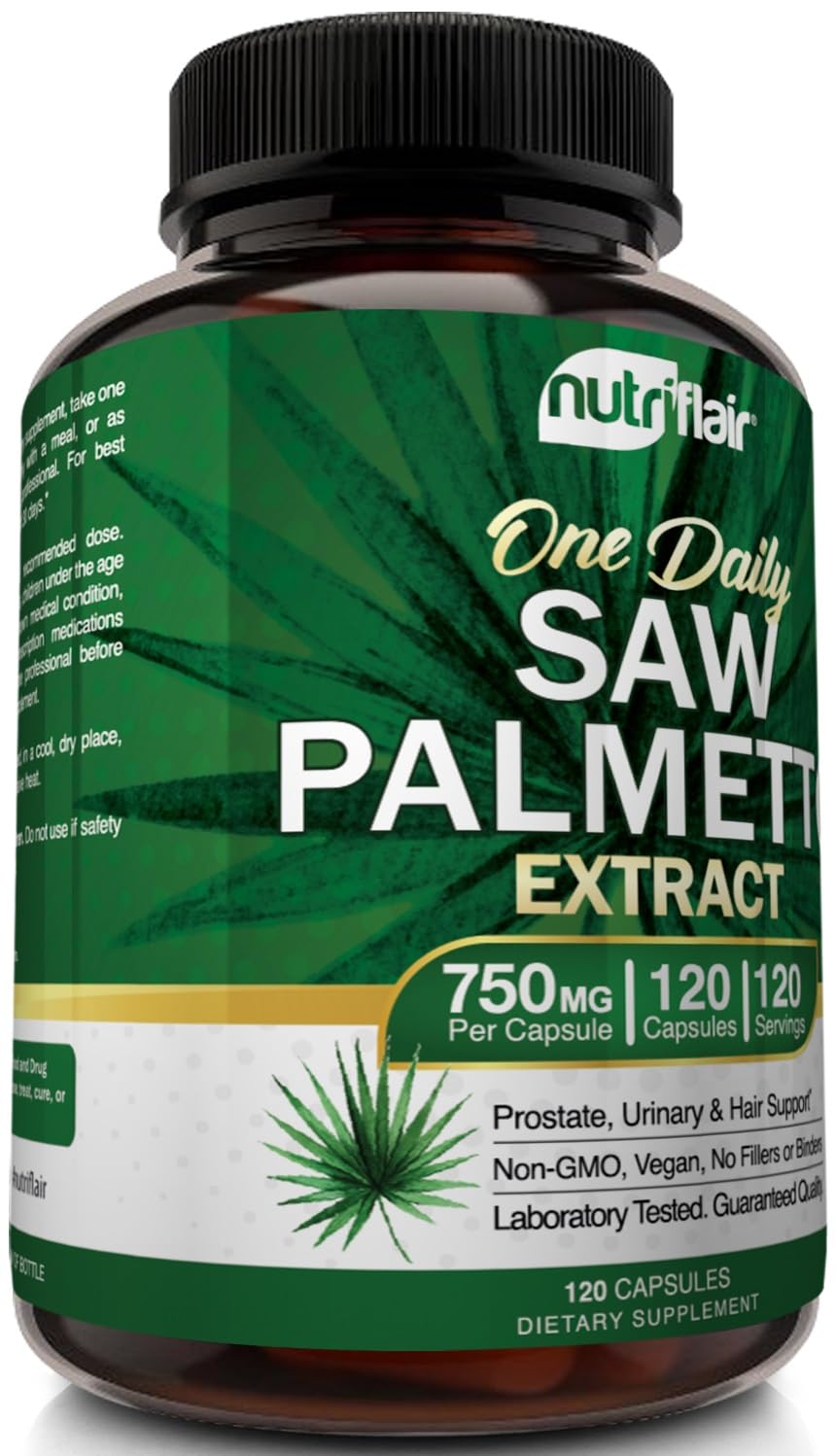 high potency saw palmetto extract 750 mg