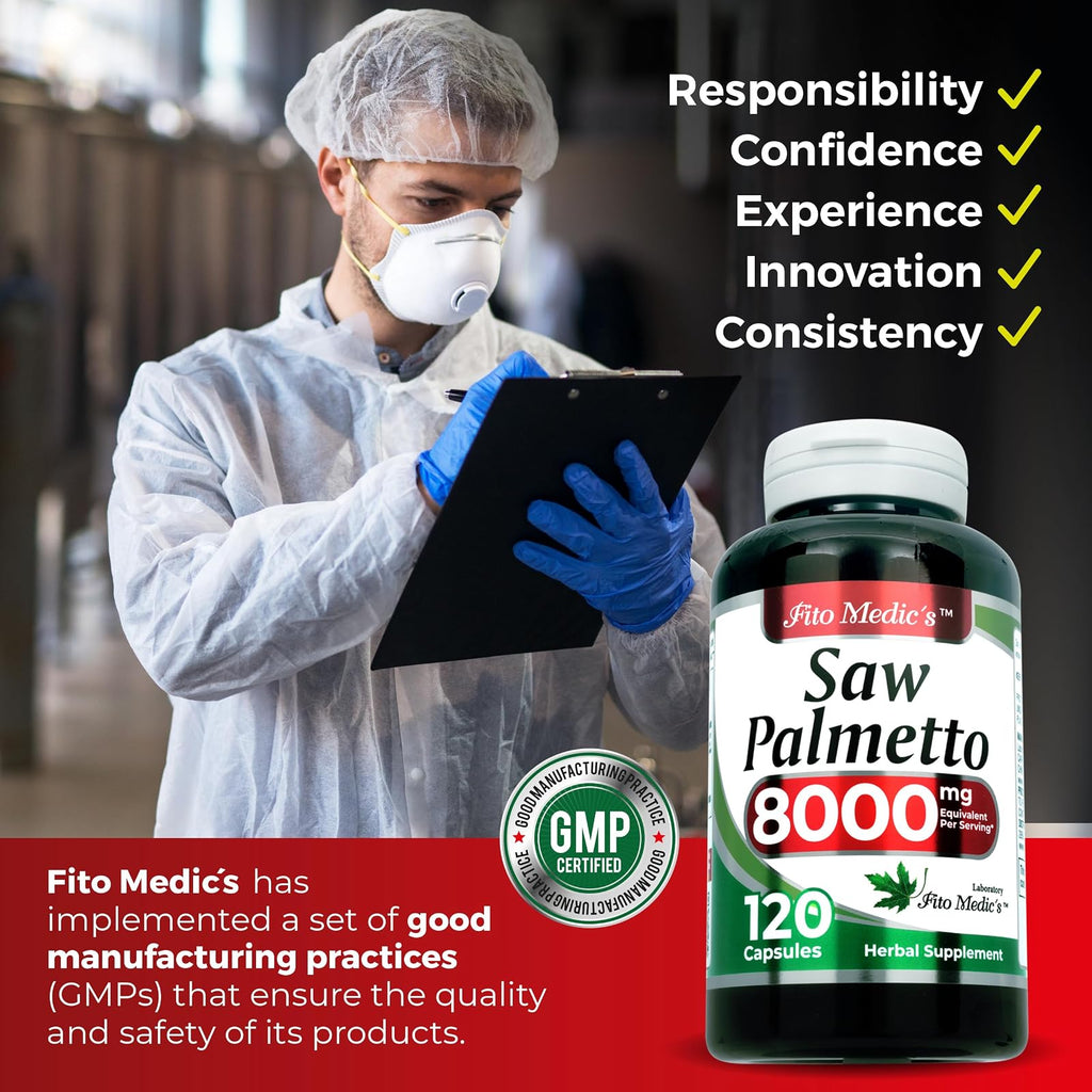 high potency saw palmetto extract capsules
