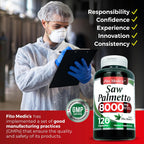 high potency saw palmetto extract capsules