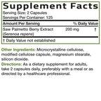 high potency saw palmetto extract