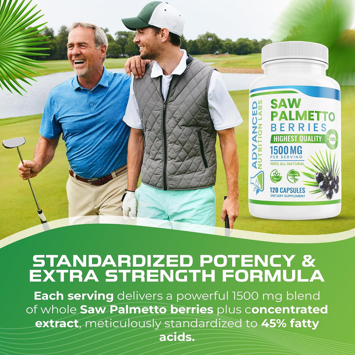 high potency saw palmetto extract