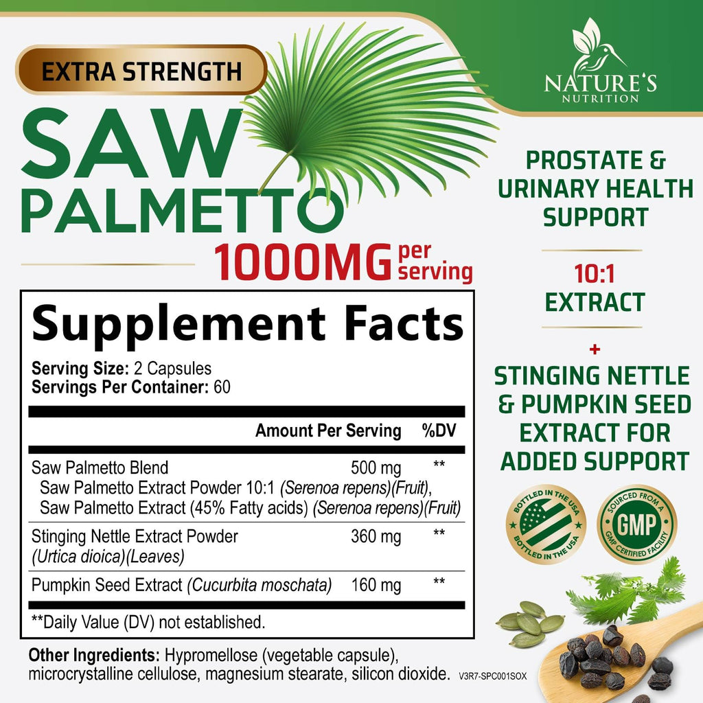 high potency saw palmetto extract