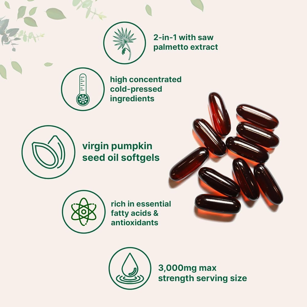 high potency saw palmetto softgels