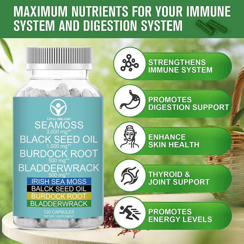 high potency sea moss capsules