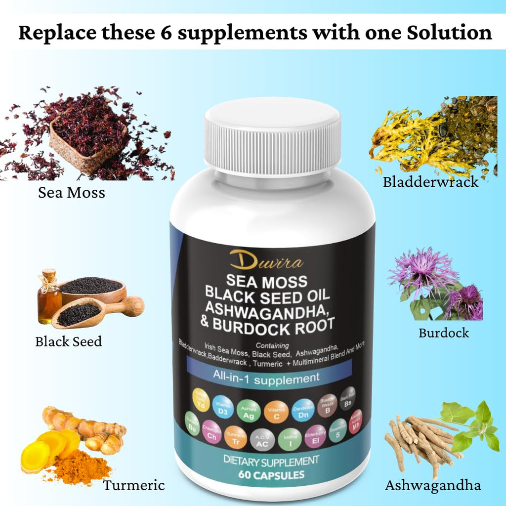 High potency sea moss extract