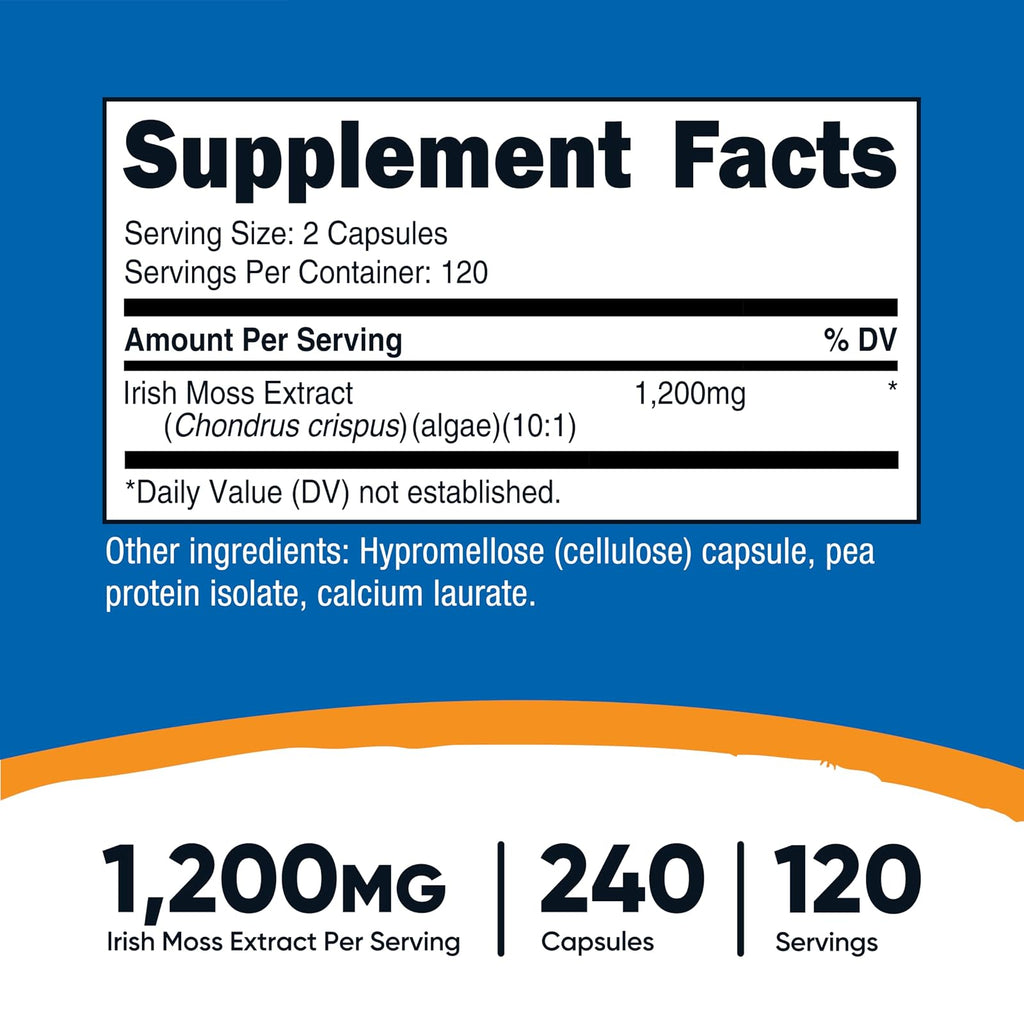 high potency sea moss supplement