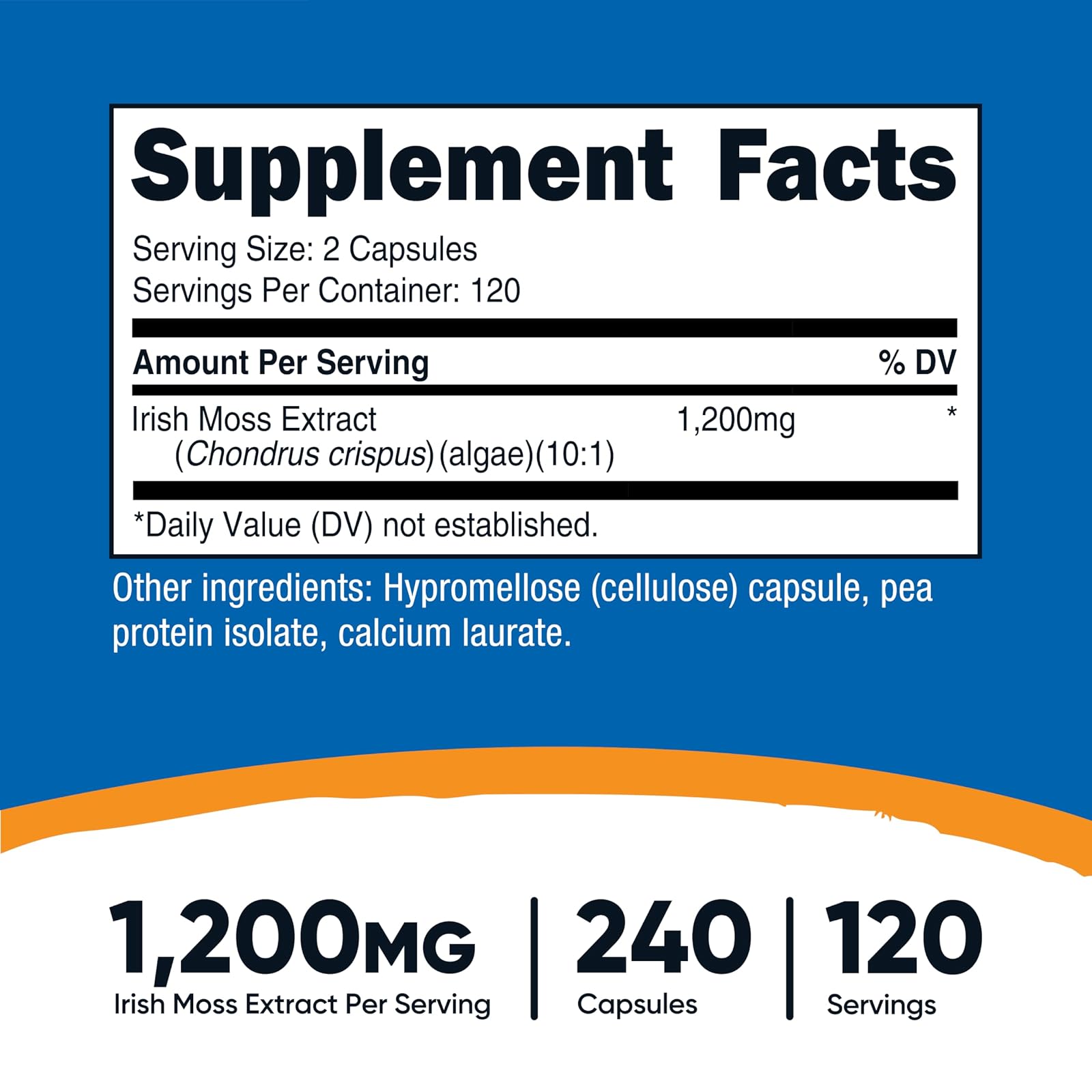 high potency sea moss supplement