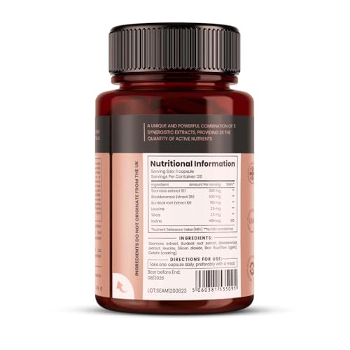 high potency seamoss capsules for vitality