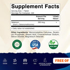 High potency selenium 200 mcg tablets