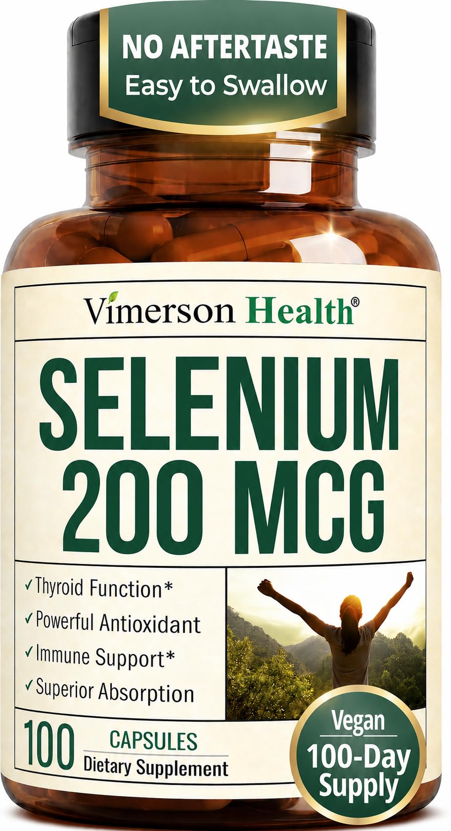 high-potency selenium capsules for health