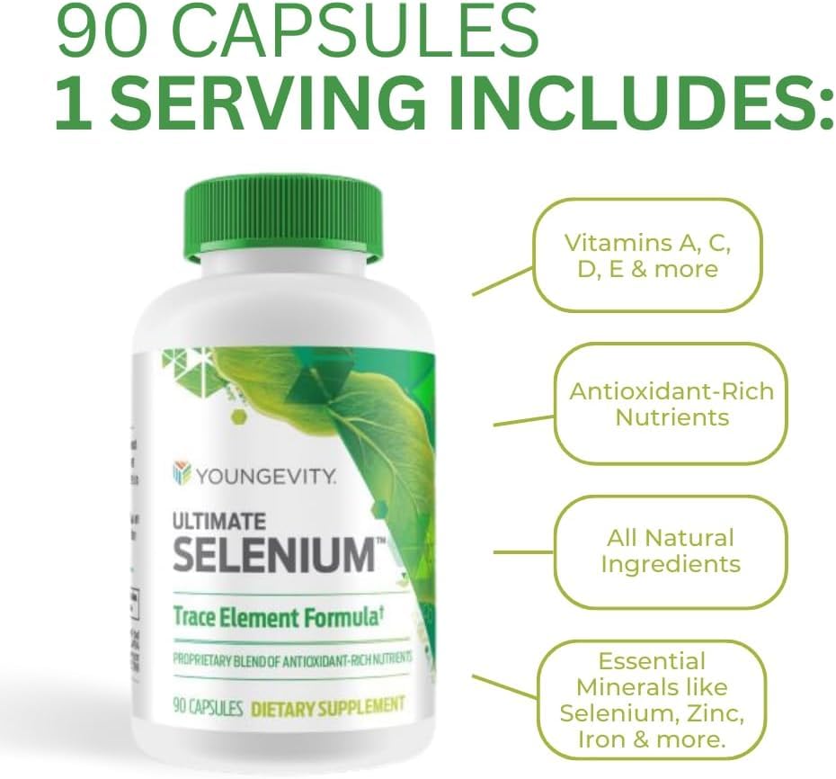 High potency selenium for antioxidant protection