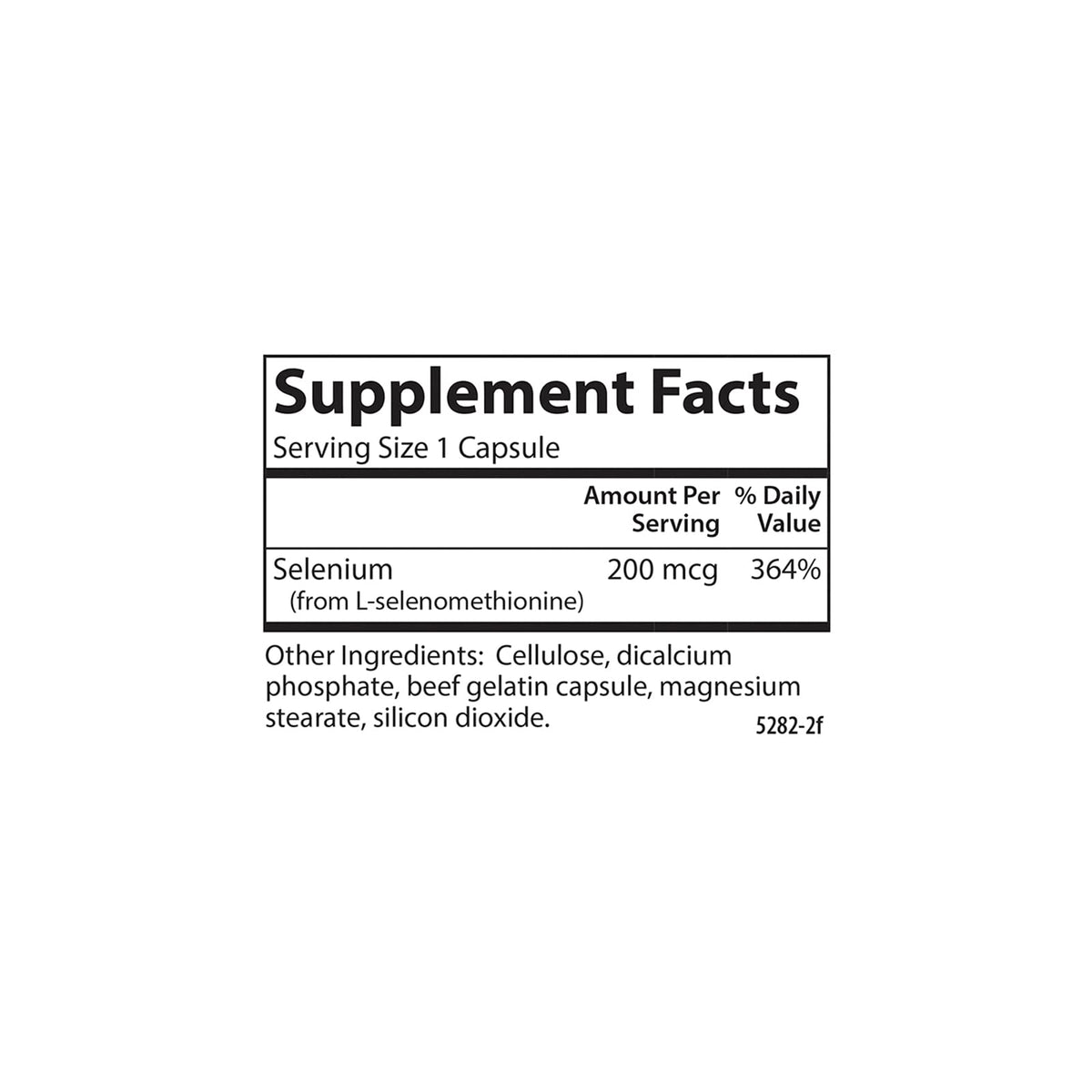high potency selenium mineral supplement