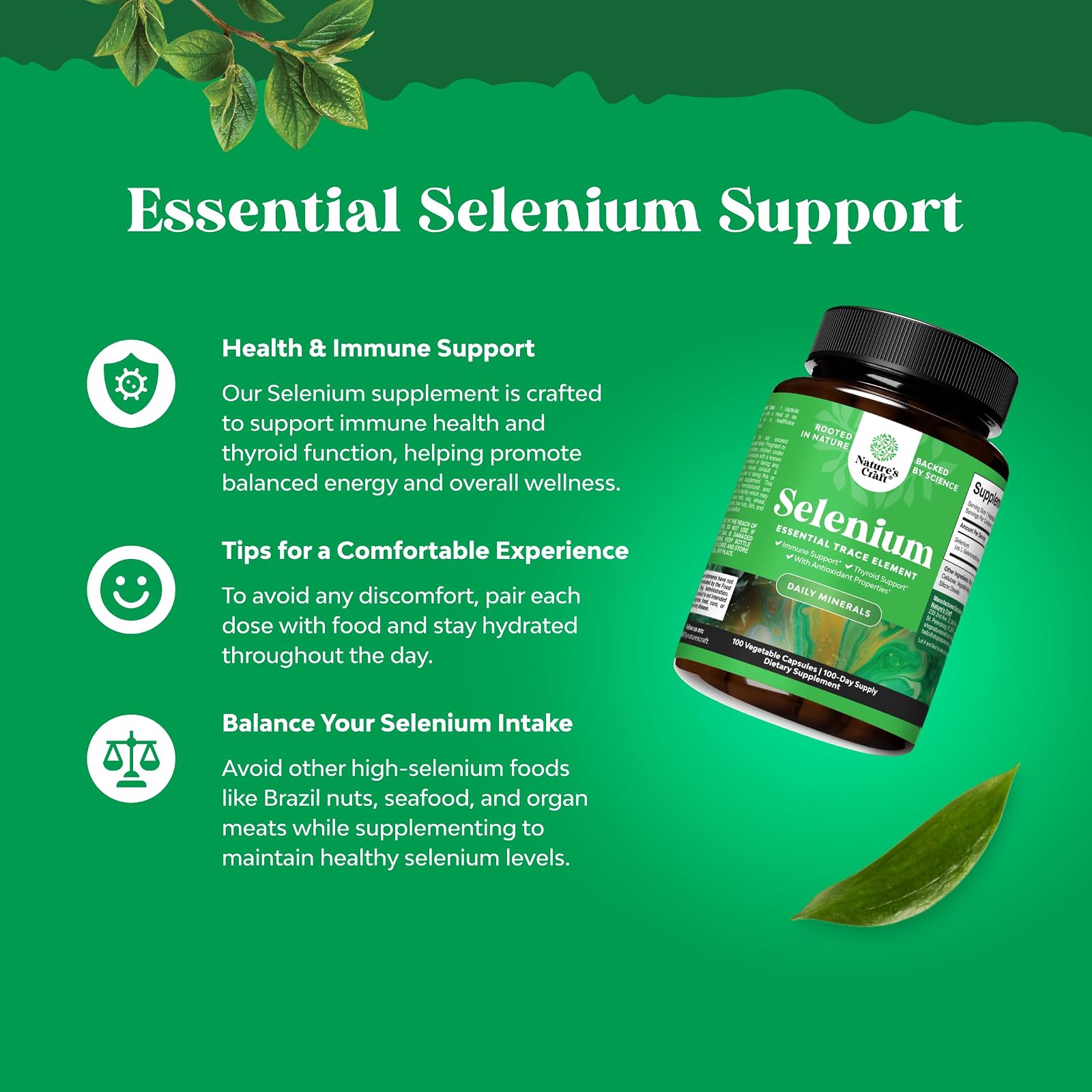 high potency selenium supplement Canada