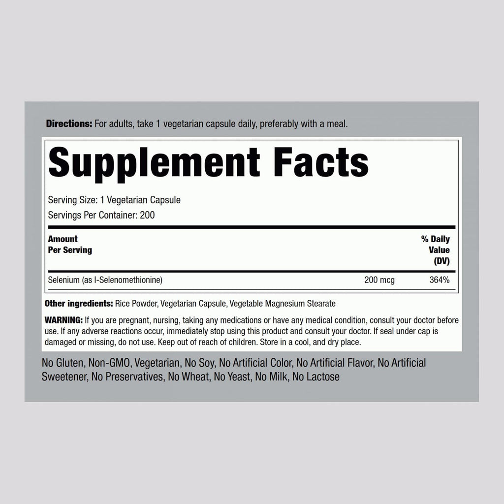 high potency selenium supplement for health