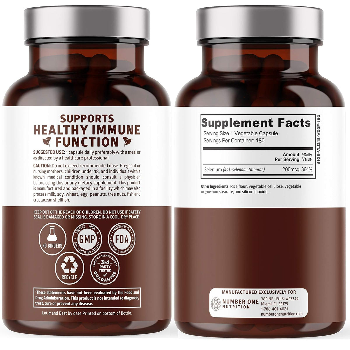 high potency selenium supplement for health