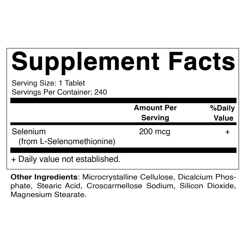 high potency selenium supplement