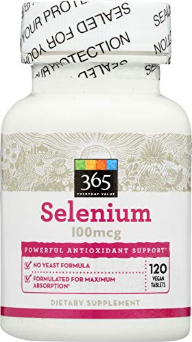 High potency selenium tablets 100MCG